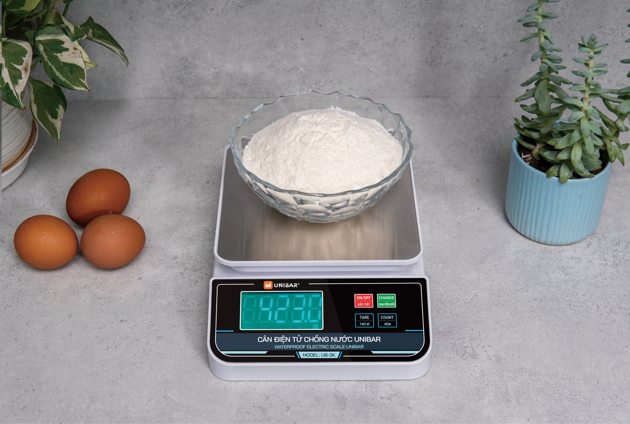 Cân Điện Tử Chống Nước Unibar UB - 3K
